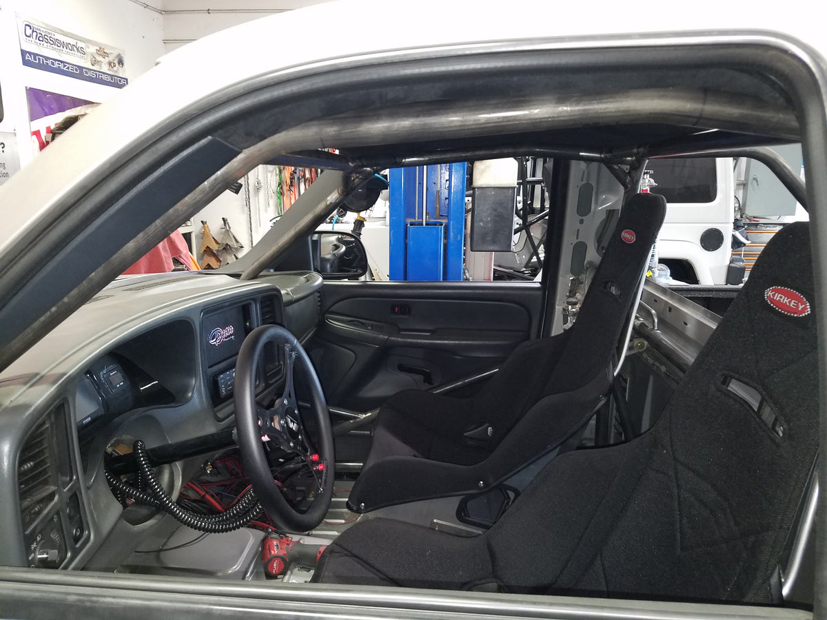 99-07 1500 Single Cab GM truck cage – Funkhouser Race Cars