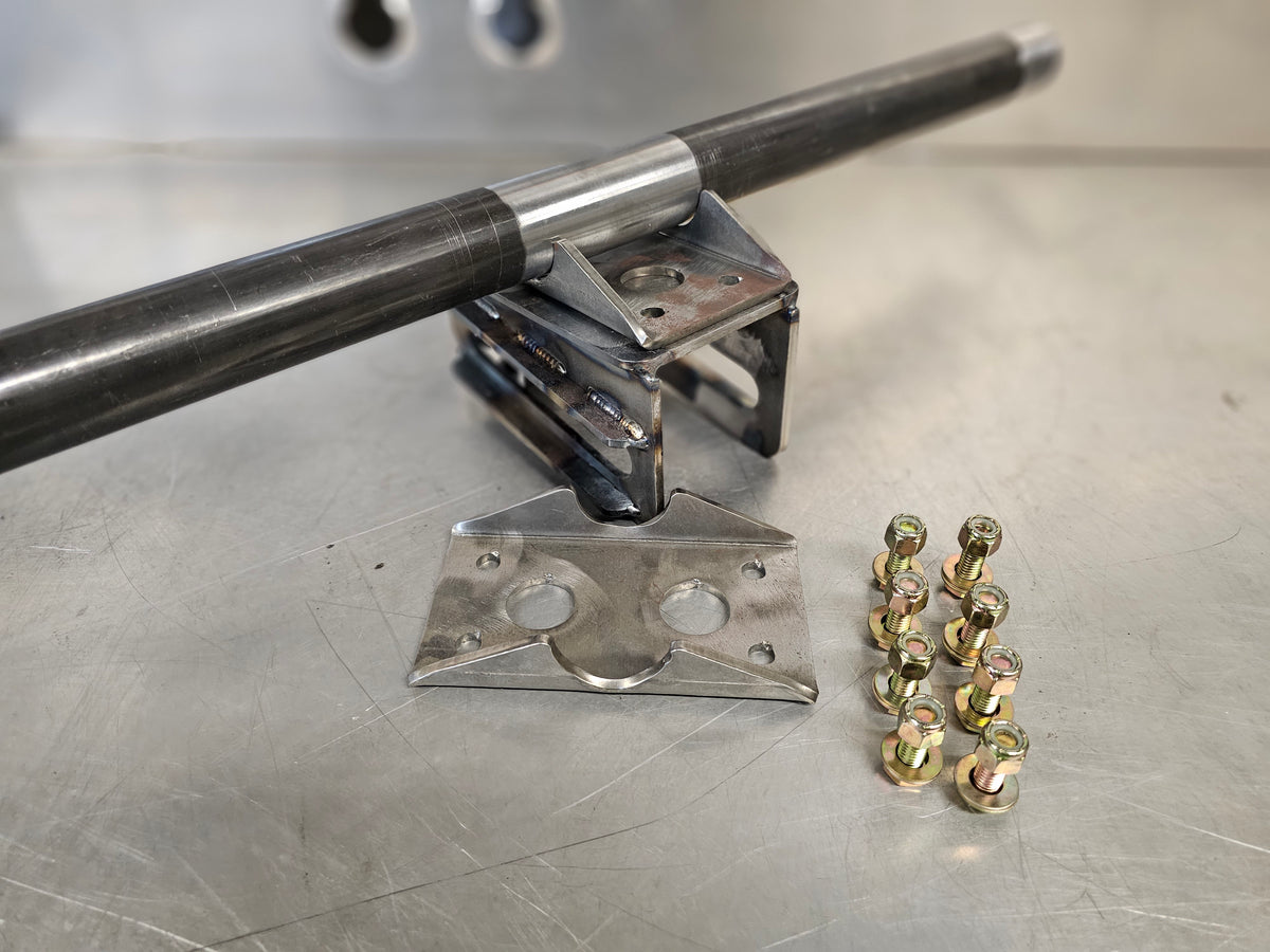 Universal slider mount for round tube – Funkhouser Race Cars