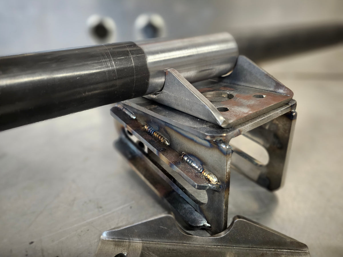 Universal slider mount for round tube – Funkhouser Race Cars