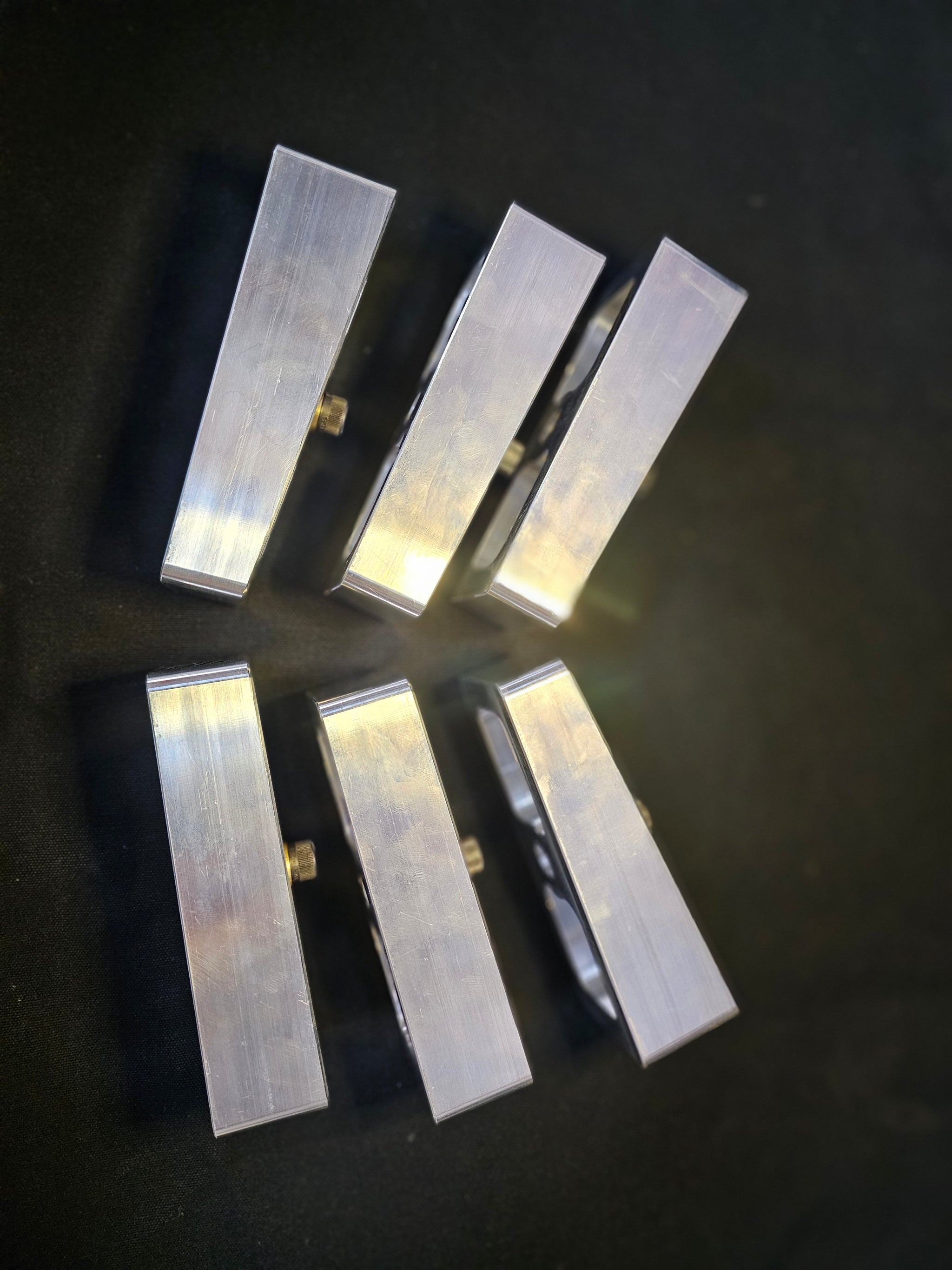 Wedge Style billet Lowering Blocks – Funkhouser Race Cars