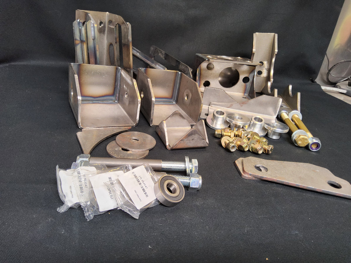 62-67 Chevy 2 Leaf spring relocation kit – Funkhouser Race Cars