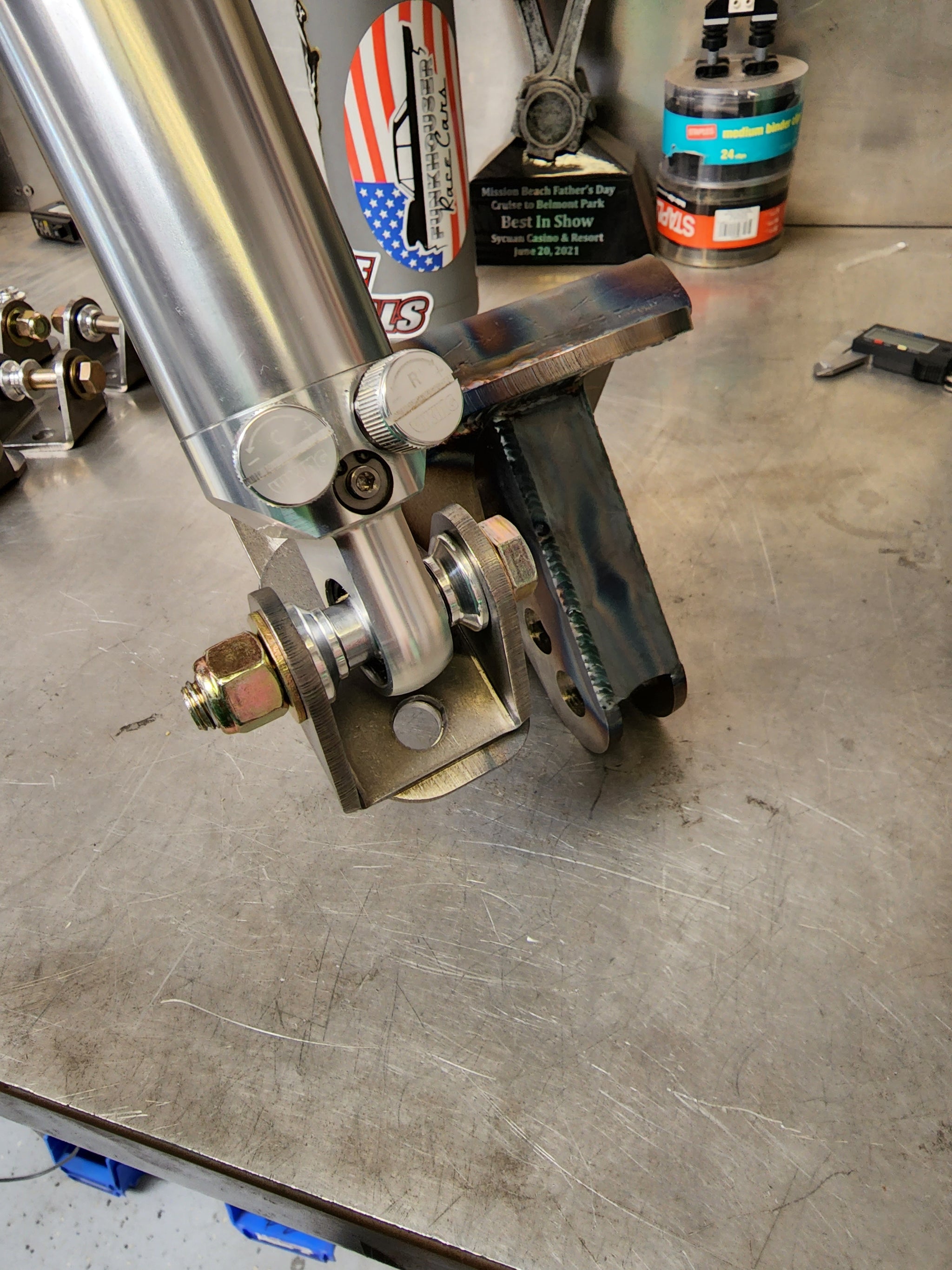 Spring Plate Clevis – Funkhouser Race Cars