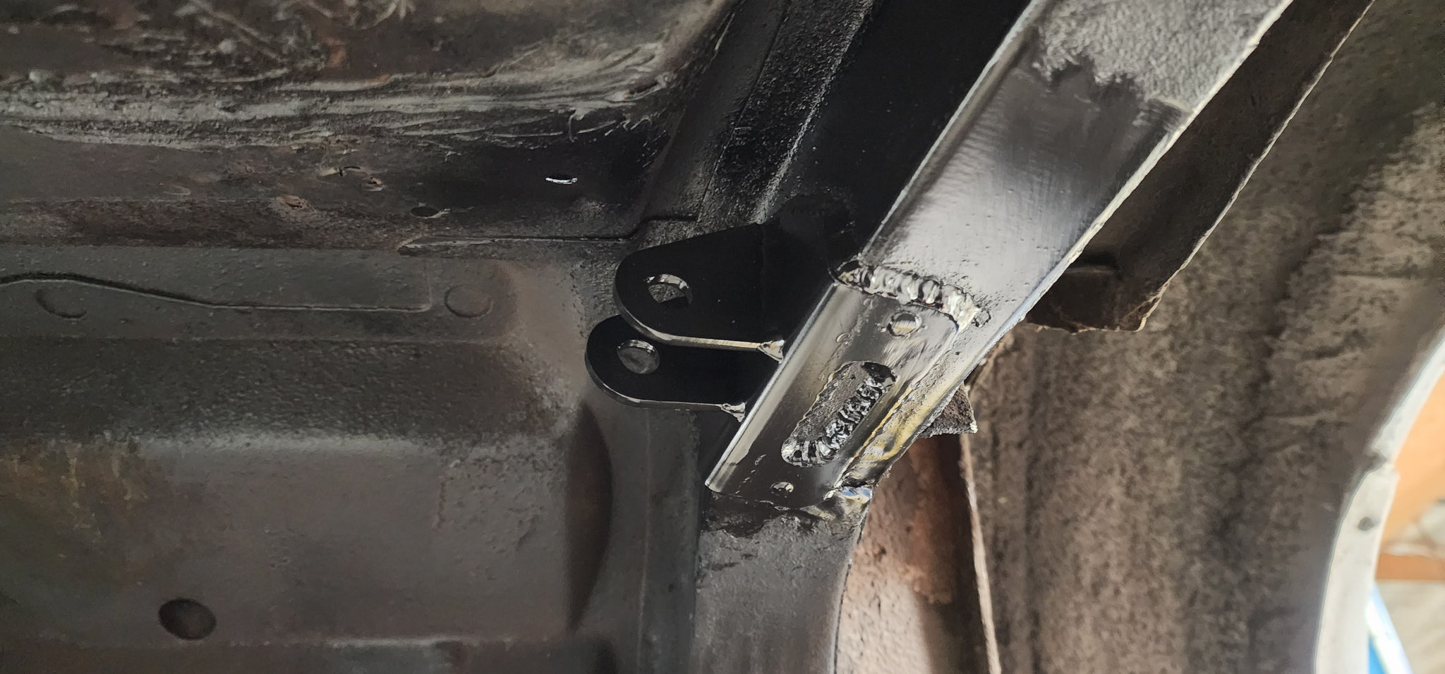 Universal Upper Shock Mount for Sheetmetal Framerail – Funkhouser Race Cars