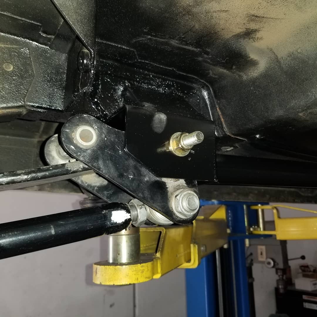 62-67 Chevy 2 Leaf spring relocation kit – Funkhouser Race Cars